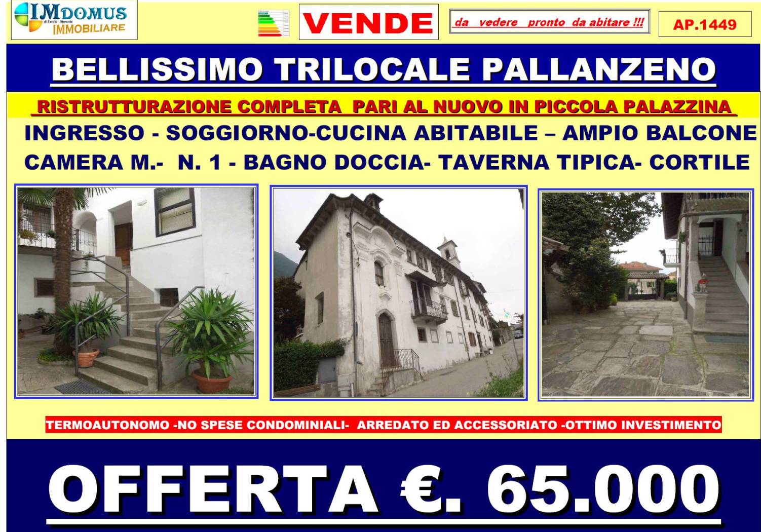 Trilocale via Casella 32, Pallanzeno