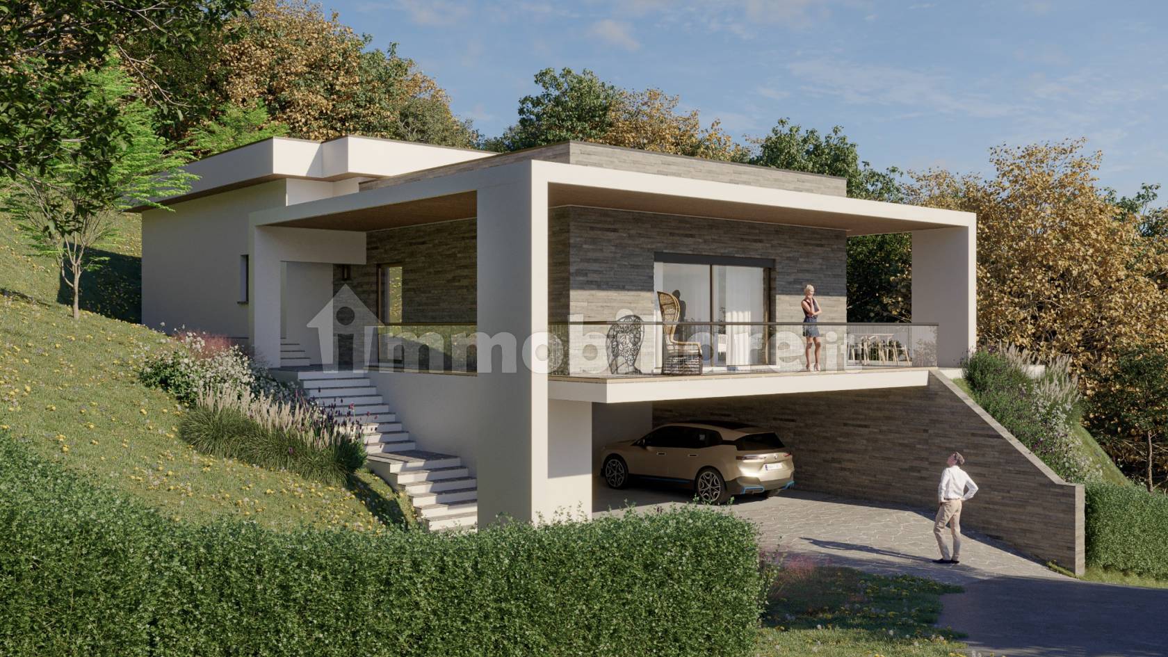 Villa unifamiliare Strada delle Fontane, Capiago Intimiano Olmeda, Capiago Intimiano