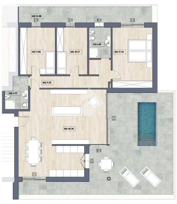 Quadrilocale Appartamento via Cà Panosso 6, Altichiero, Padova