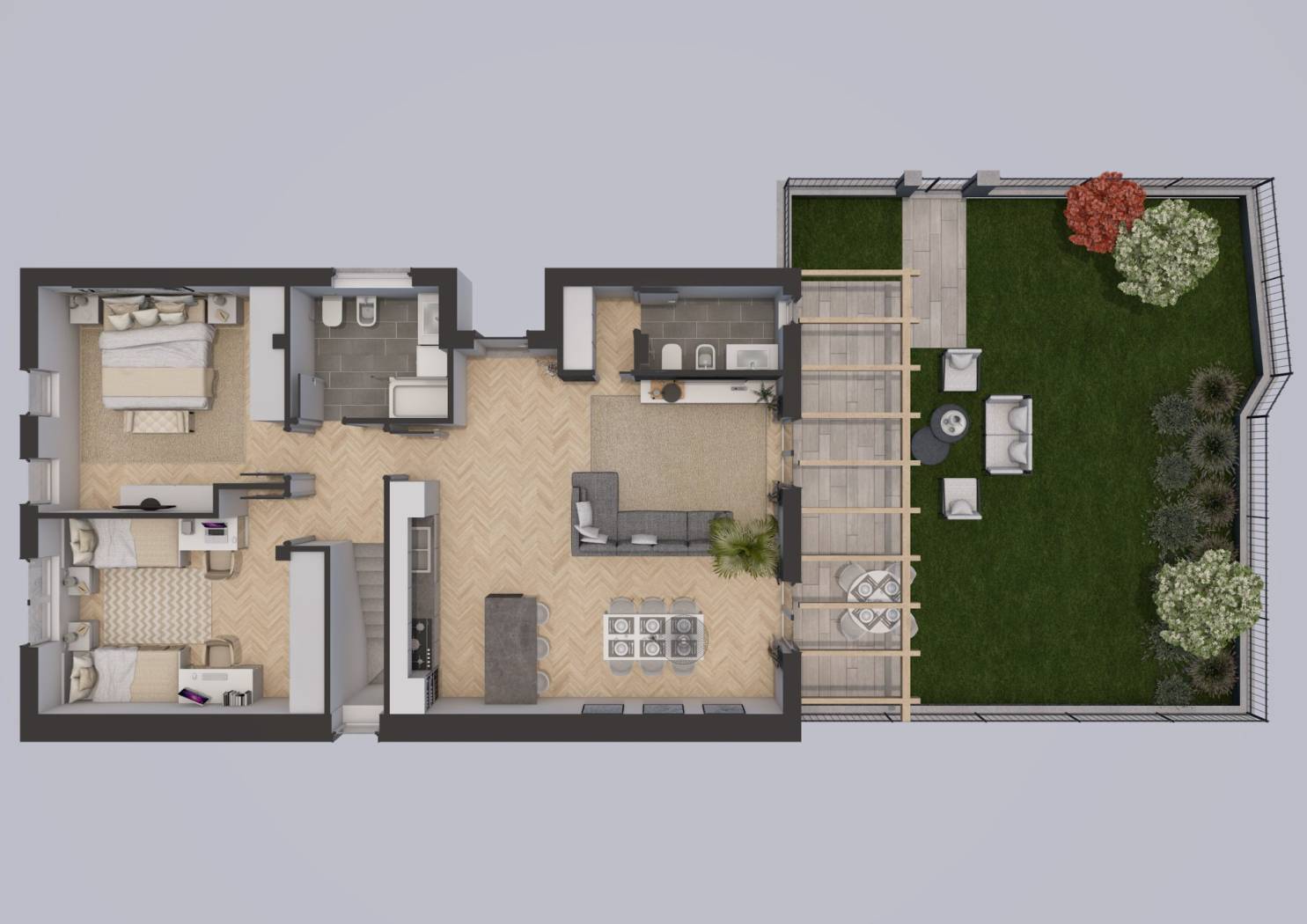 Trilocale via Trieste, Centro, Martinengo