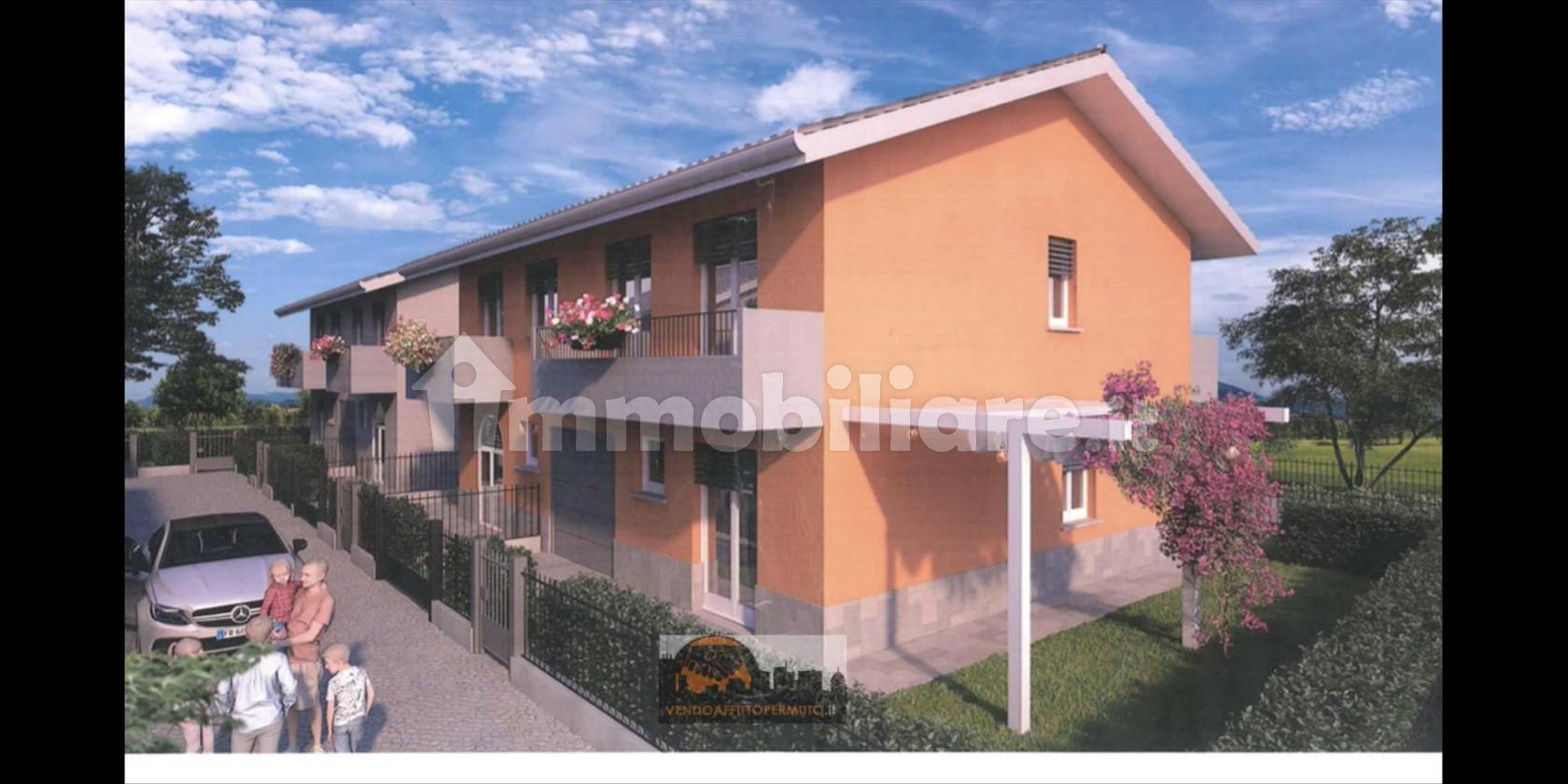 Villa bifamiliare via Trieste, Centro, Martinengo