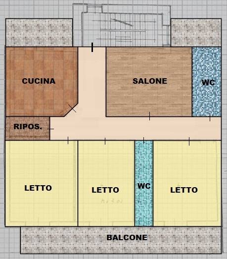 Quadrilocale via Giacomo Leopardi, Centro, Casalnuovo di Napoli