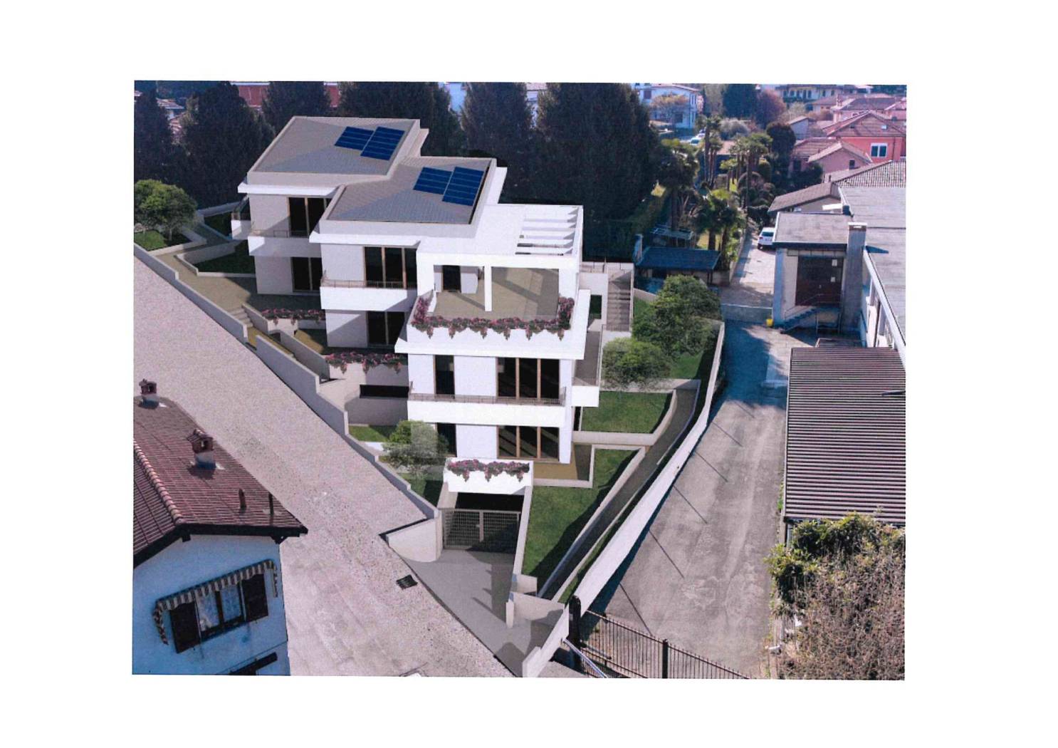 Trilocale via Monte Rosa, Centro, Appiano Gentile