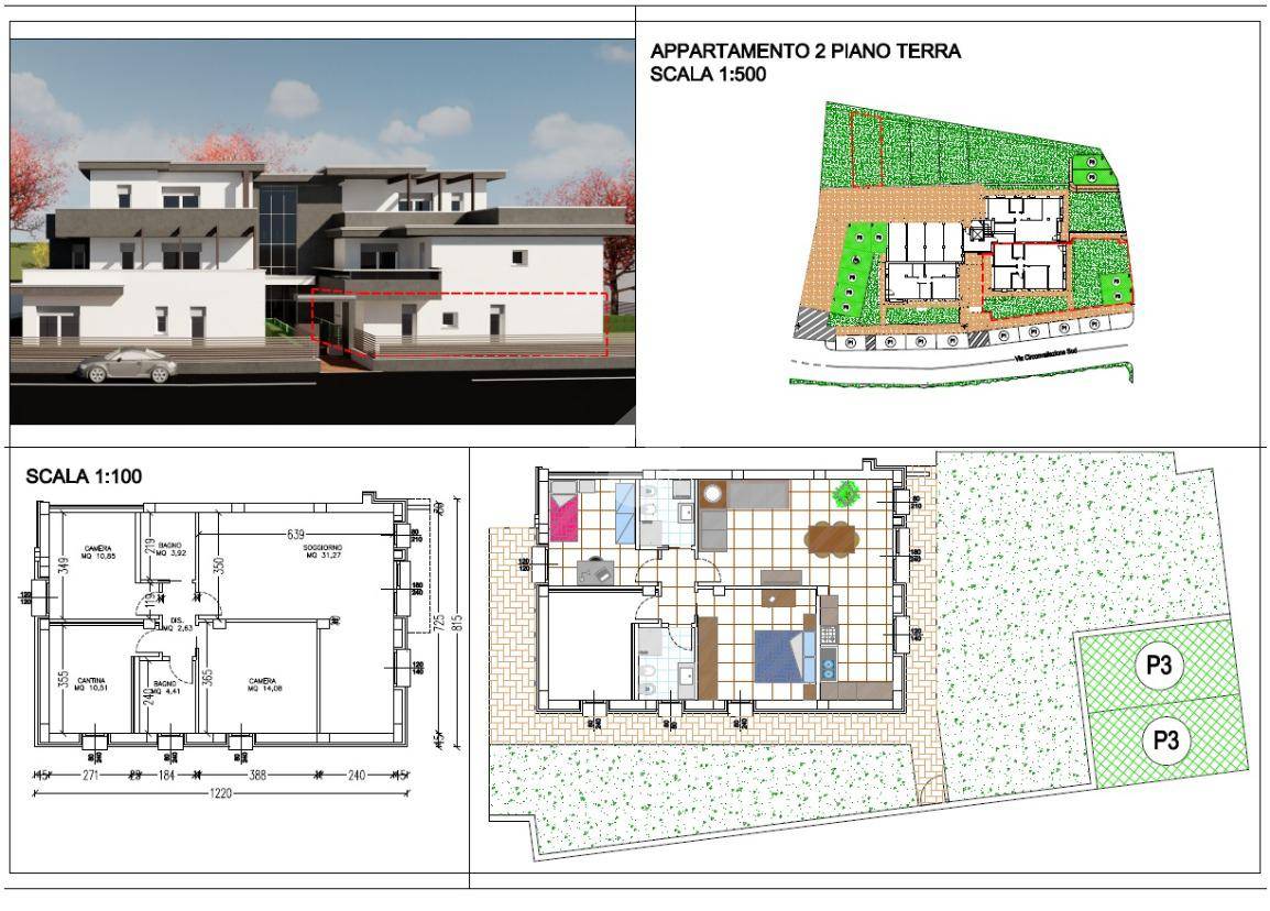 Quadrilocale via Circonvallazione Sud, Valsamoggia