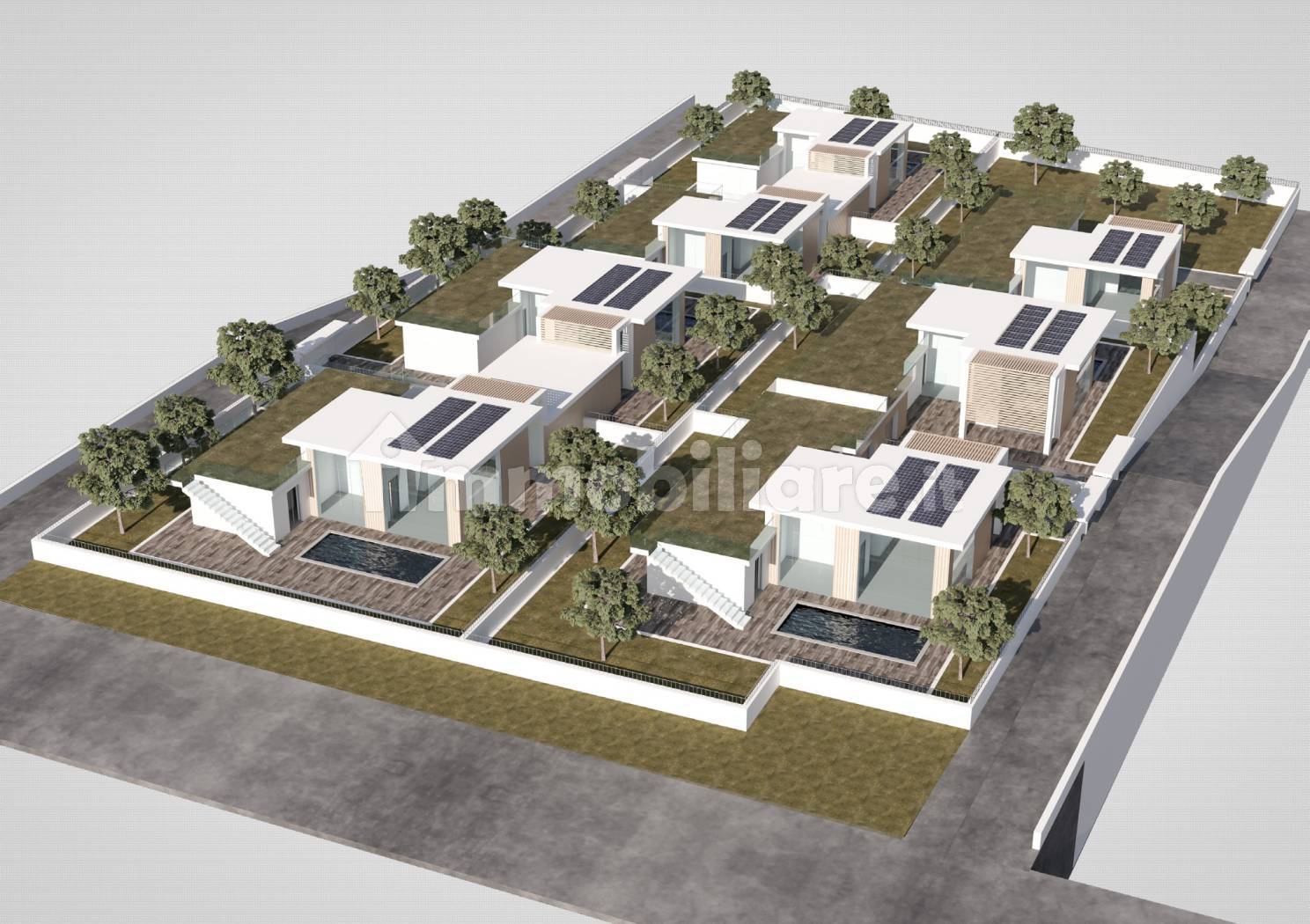 Villa a schiera viale Aldo Moro, Benevento