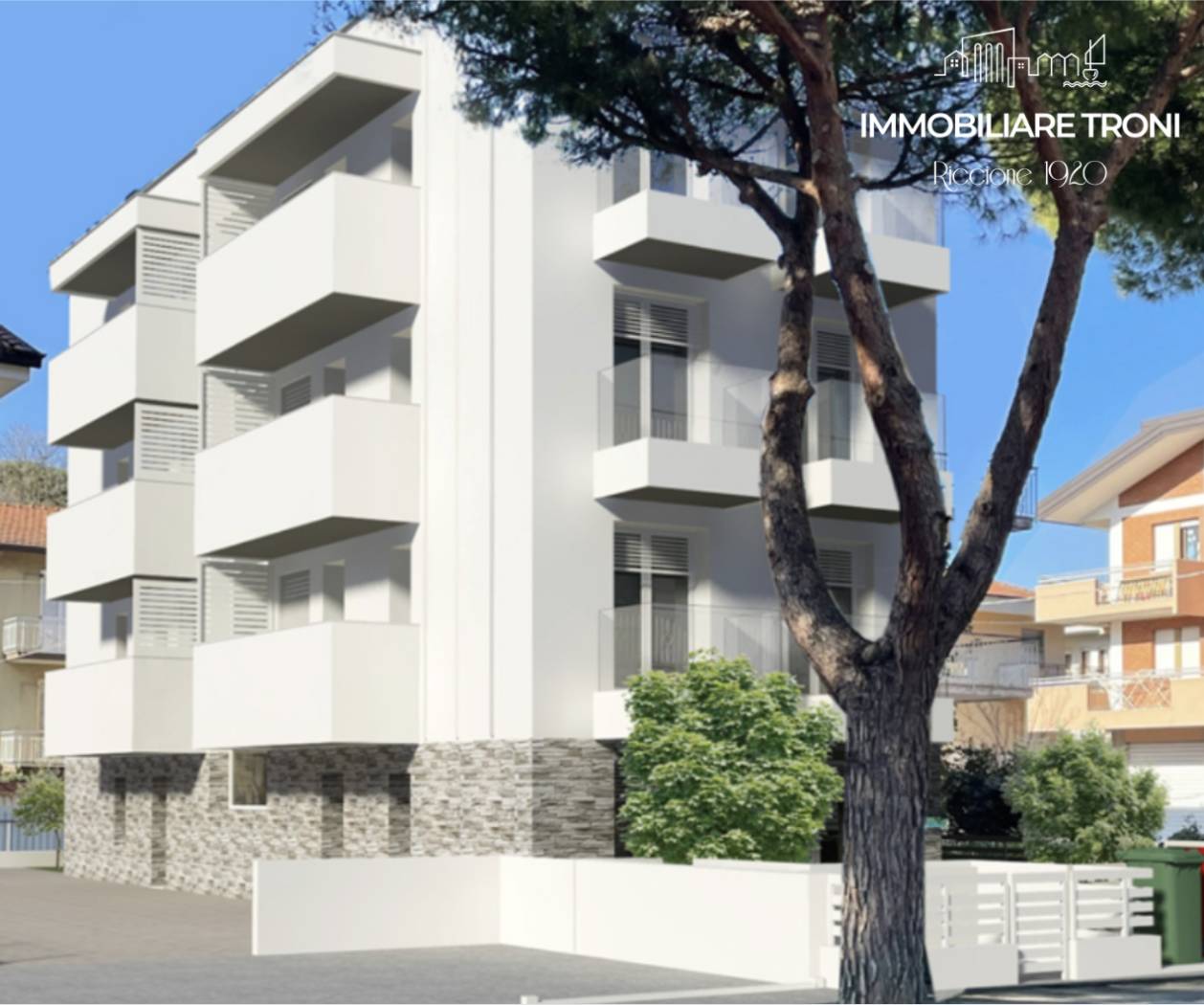 Trilocale viale Lentini, Fontanelle, Riccione