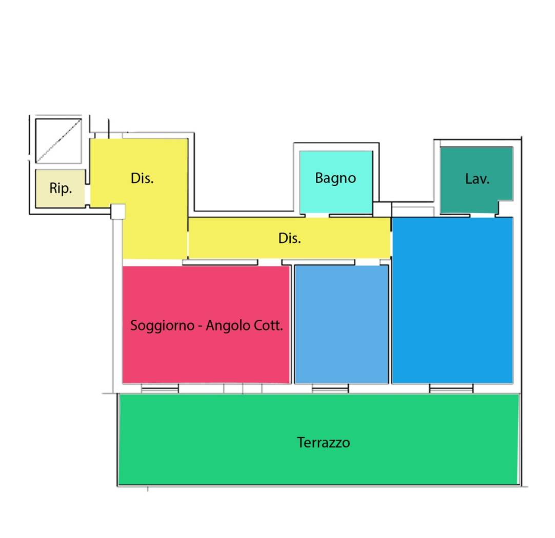 Trilocale viale Leopoldo Muzii, Lungomare - Strada Parco, Pescara