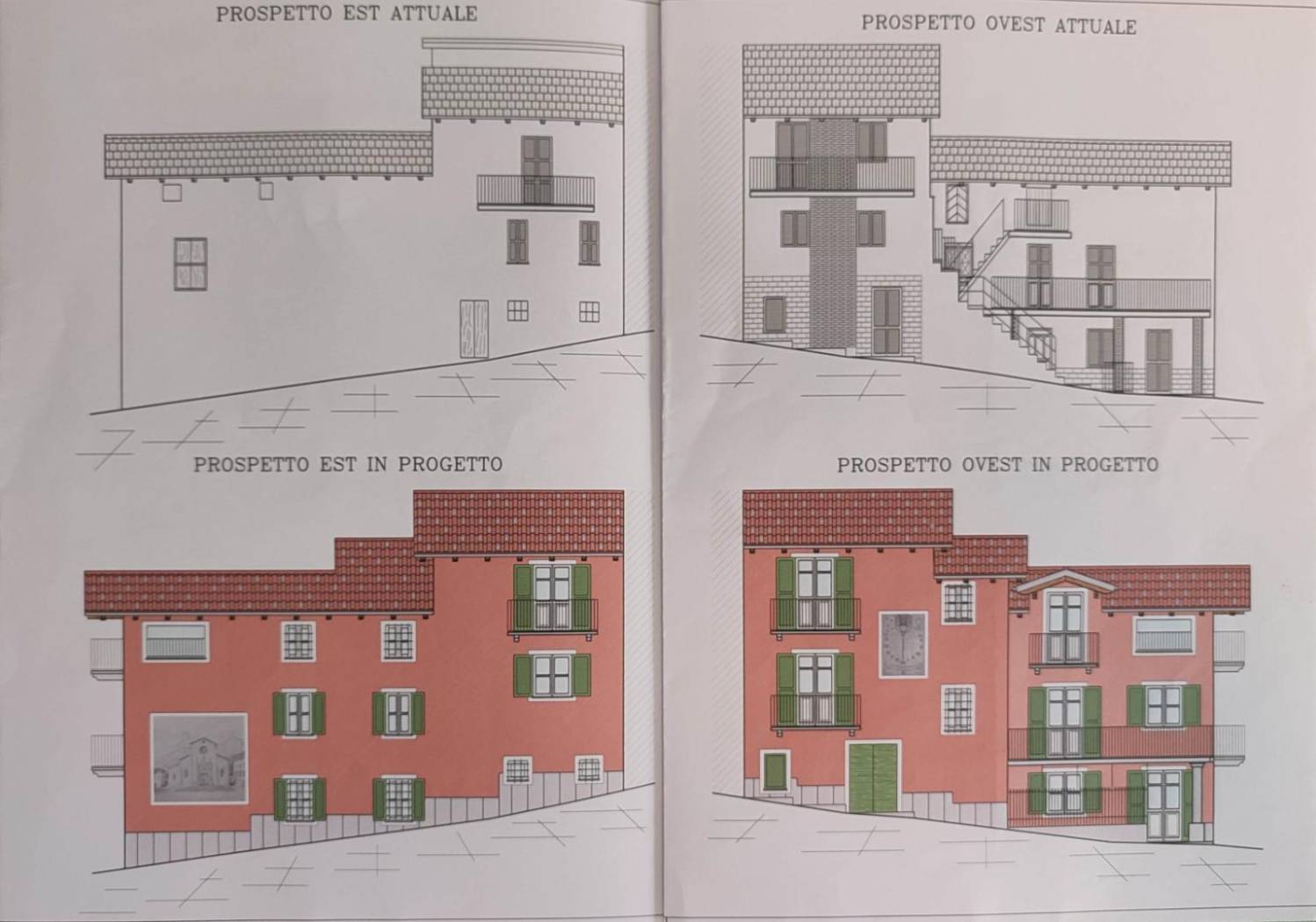 Terratetto unifamiliare via dei Monti 6, Centro, Revello