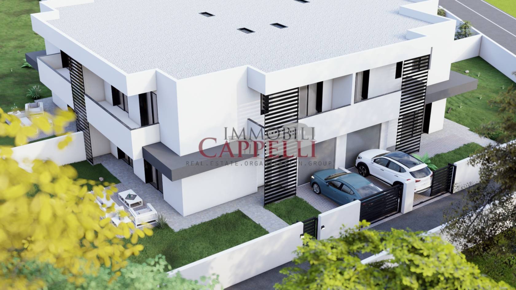 Villa a schiera via Monda, Grisignano, Forlì