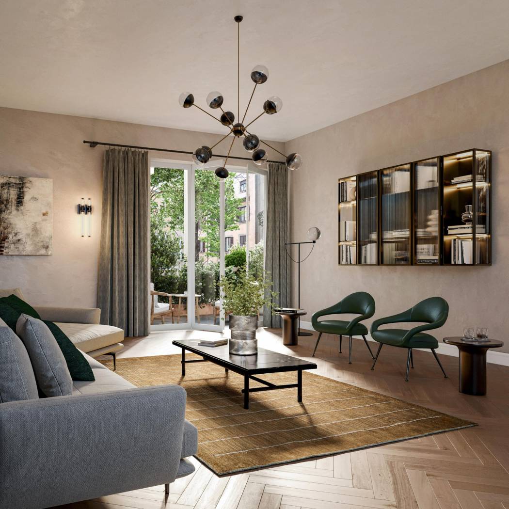 Quadrilocale corso Magenta 54, Vincenzo Monti, Milano