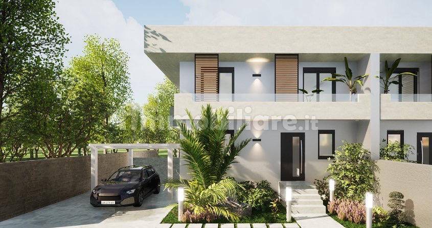 Villa unifamiliare via Sandro Pertini, Parete