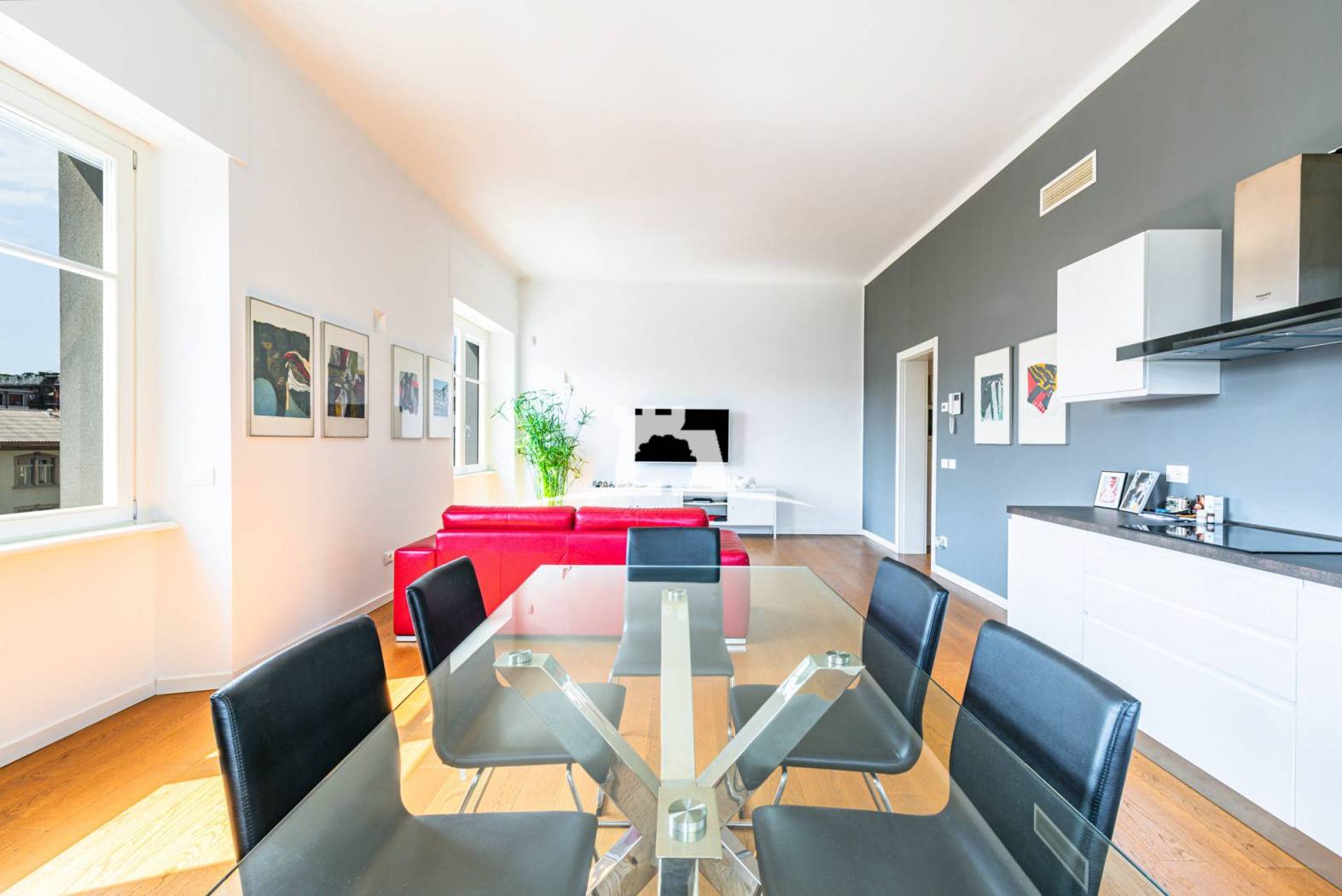 Trilocale via Gabriele Camozzi 87, Centro, Bergamo