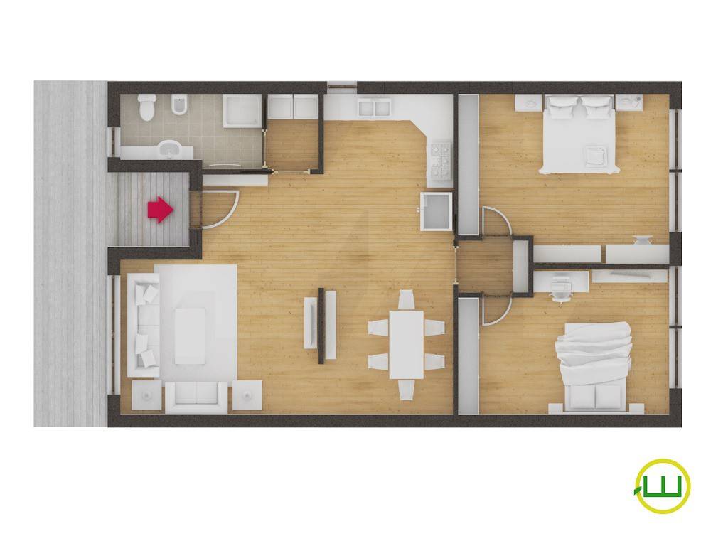 Trilocale via Giuseppe Foschiani 15, Centro, Manzano