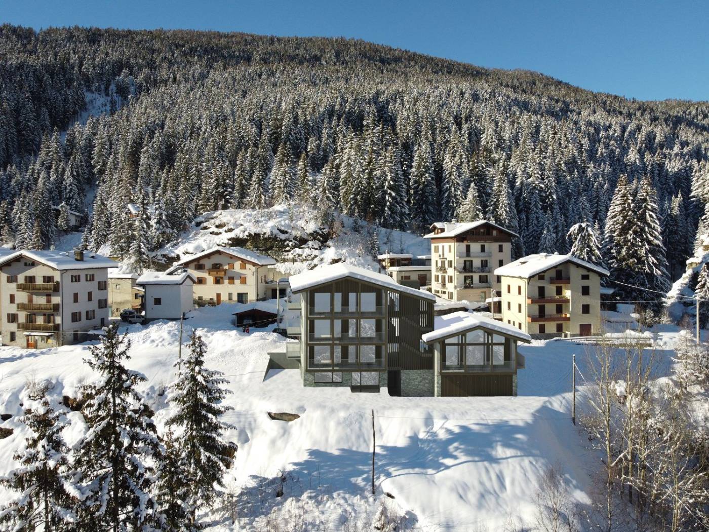 Trilocale via Producena, Valdidentro