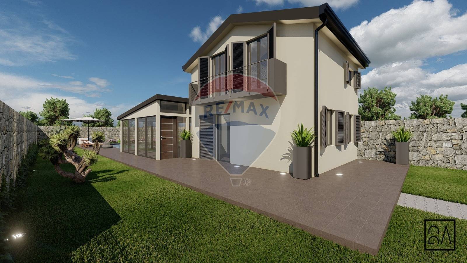 Villa unifamiliare, nuova, 130 m², Centro, Tremestieri Etneo