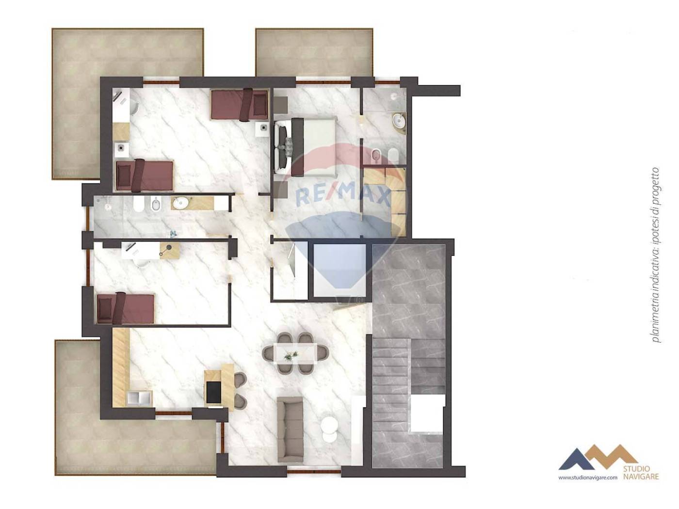 Appartamento nuovo, secondo piano, Cep, Foggia