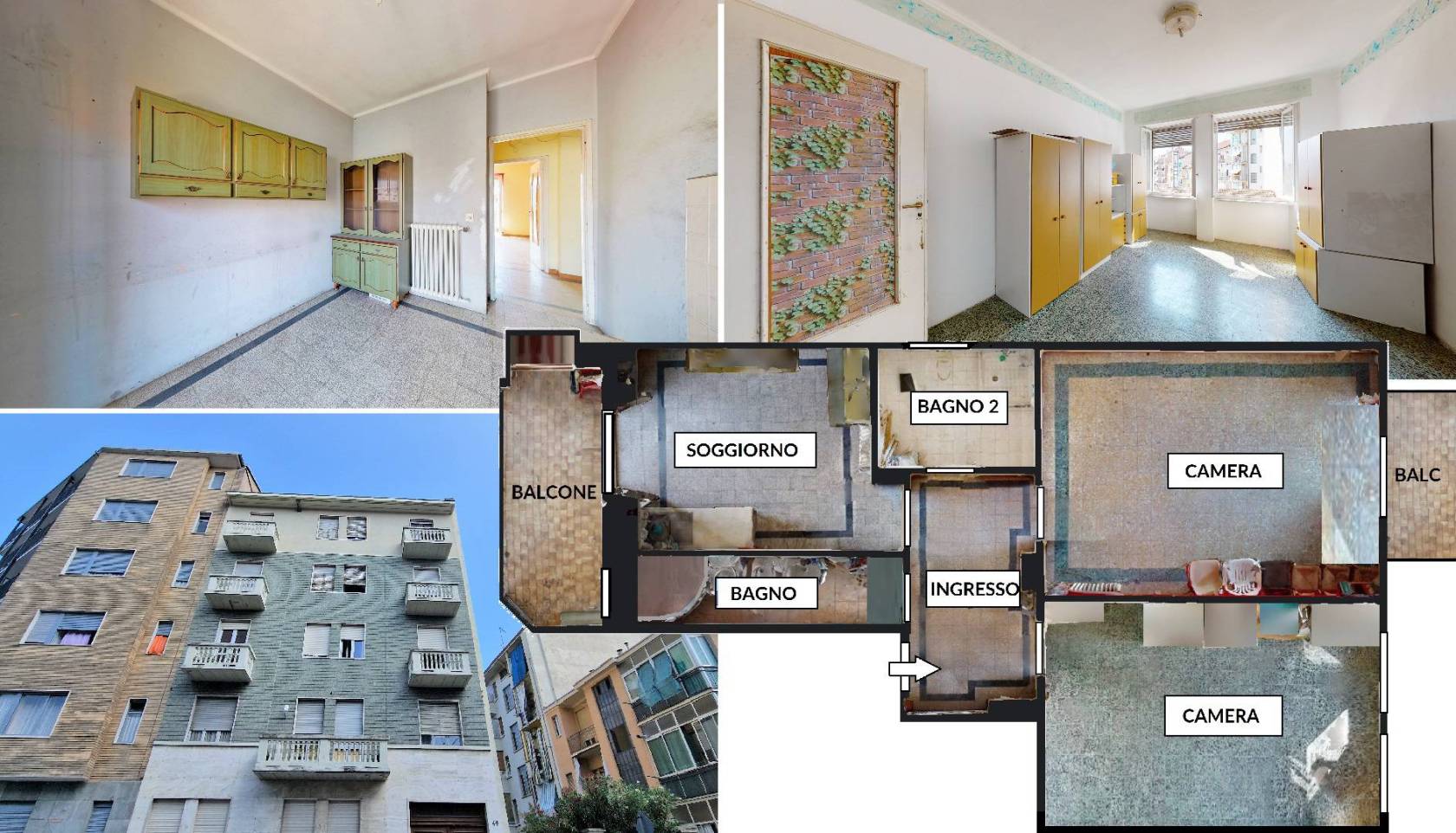 Trilocale via Saverio Mercadante 46, Barriera di Milano, Torino