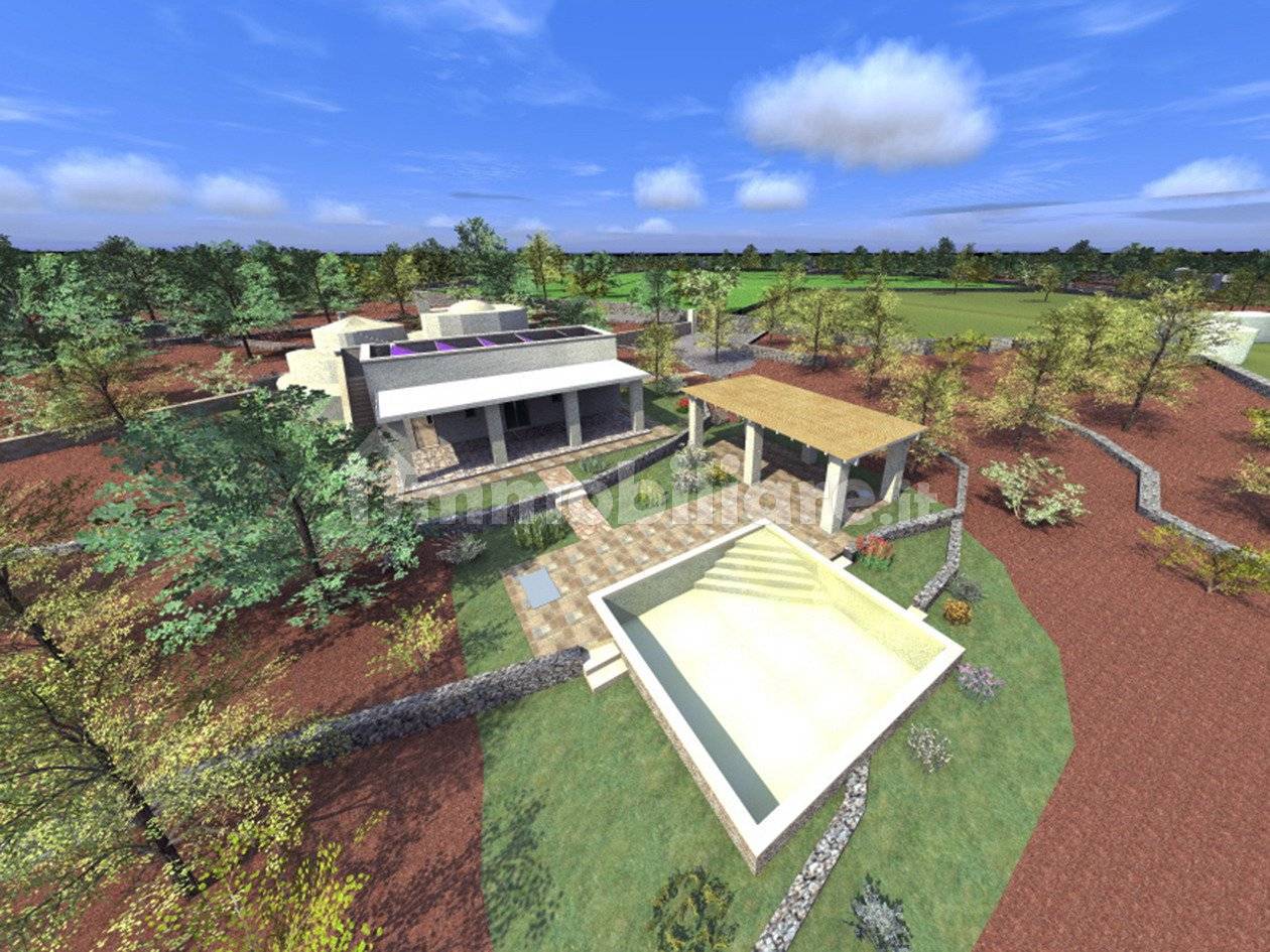 Villa plurifamiliare Contrada Mincuccio, Campanile, Fumarola, Cavalleriza, Ostuni