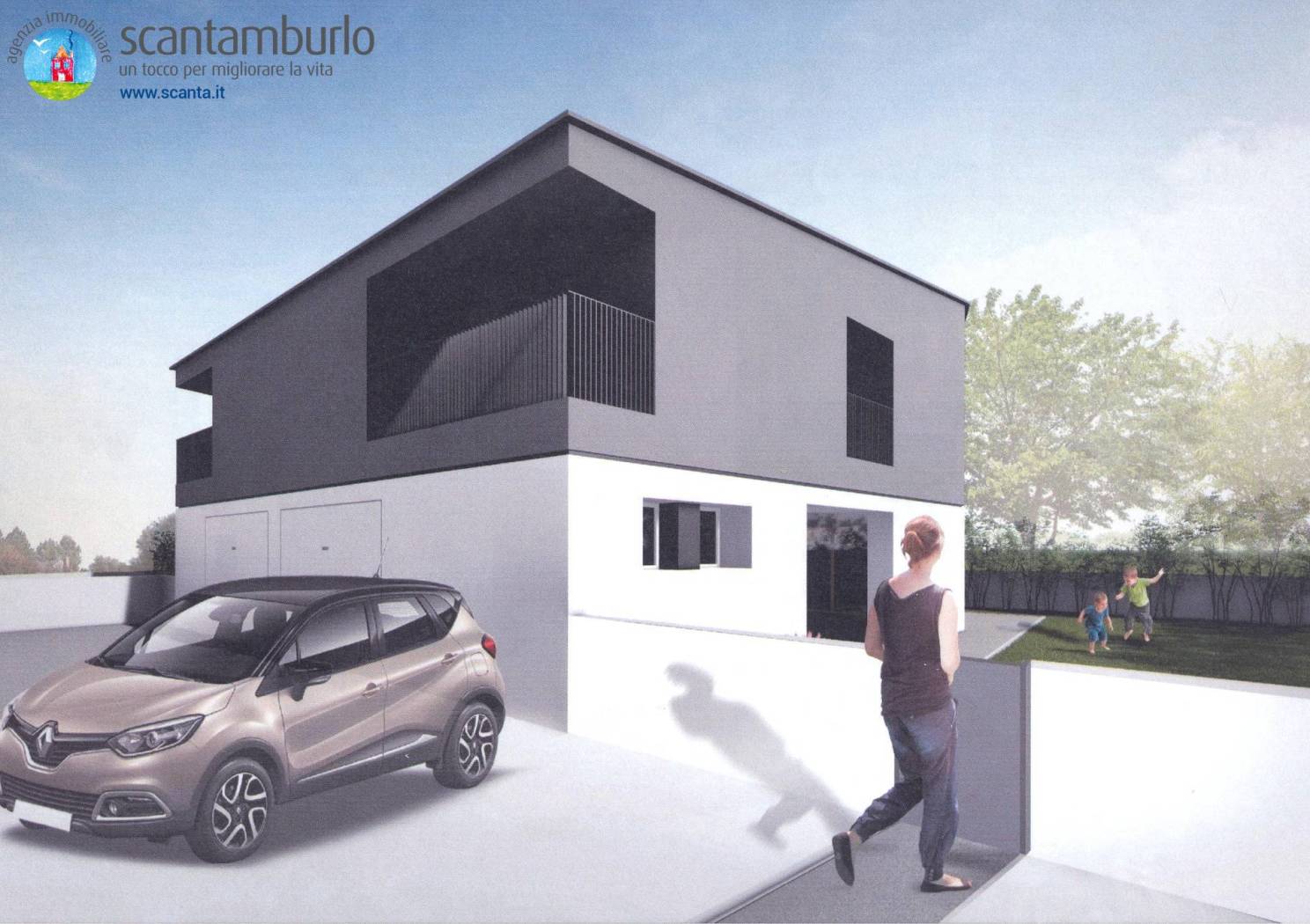 Terratetto plurifamiliare 165 m², nuova, Monigo, Treviso