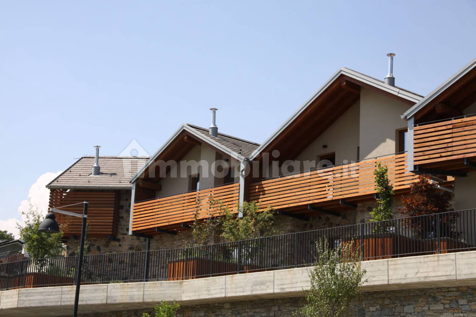 Villa a schiera Località Ecleroz, Villair Amerique, Quart