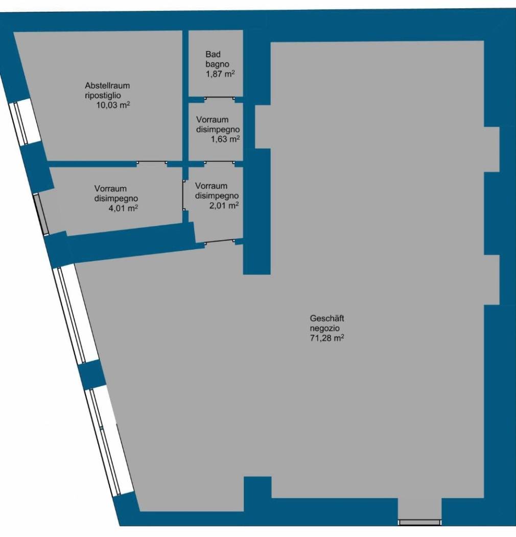 Locale commerciale con laboratorio in Vendita
