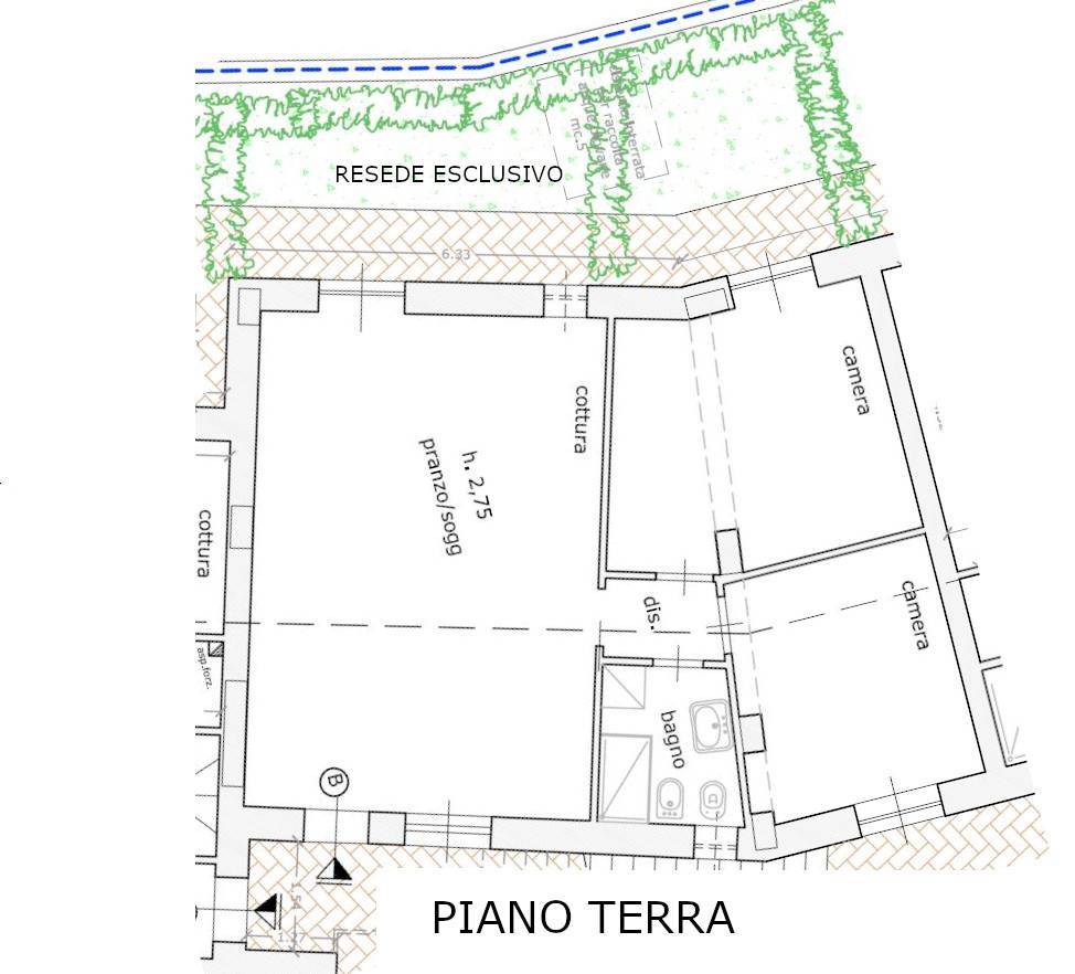Trilocale nuovo, piano terra, Rosia, Sovicille
