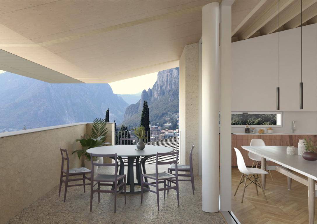 Quadrilocale via Don Piatti 19, Acquate, Lecco