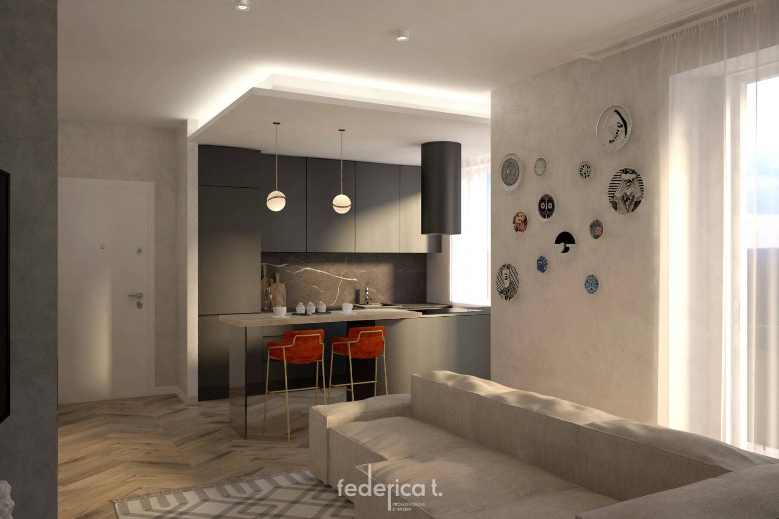 Trilocale via Francesca Manzoni, San Giovanni, Lecco