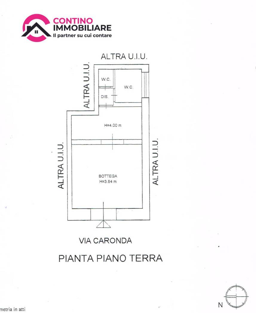 Locale commerciale in Vendita