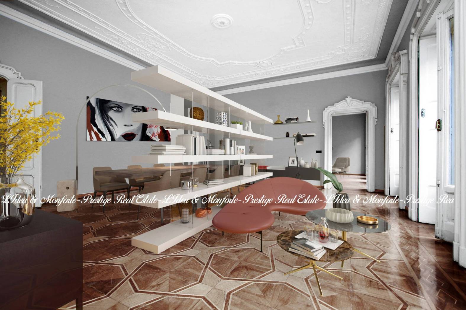 Quadrilocale 250 m², Brera, Milano