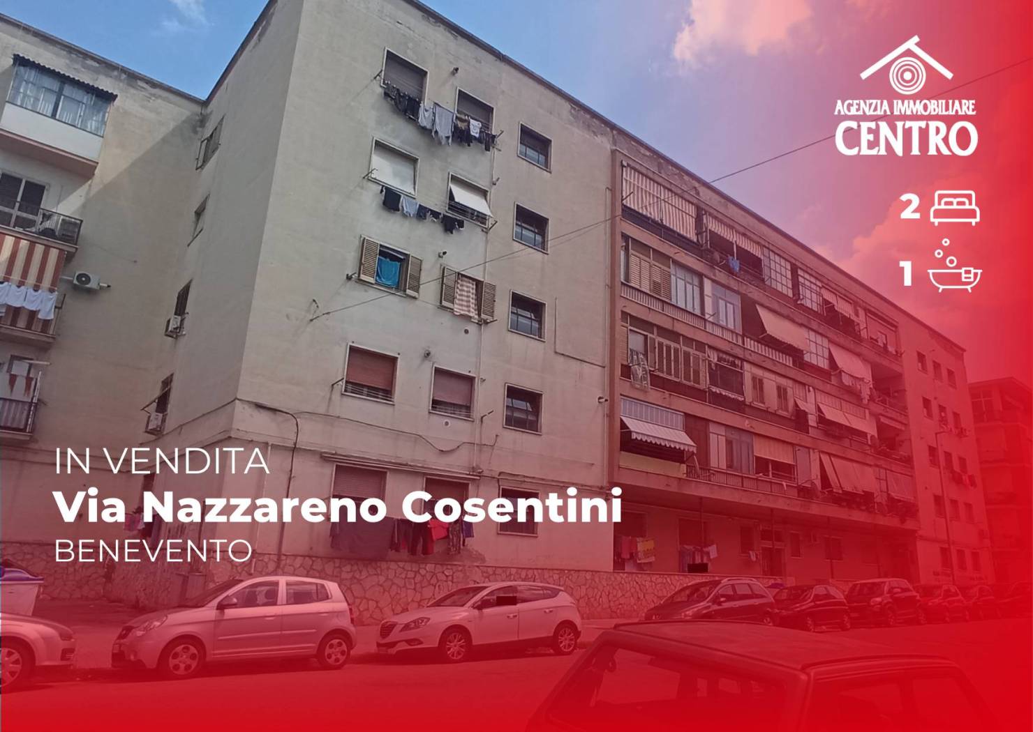 Trilocale via Nazzareno Cosentini, Centro, Benevento