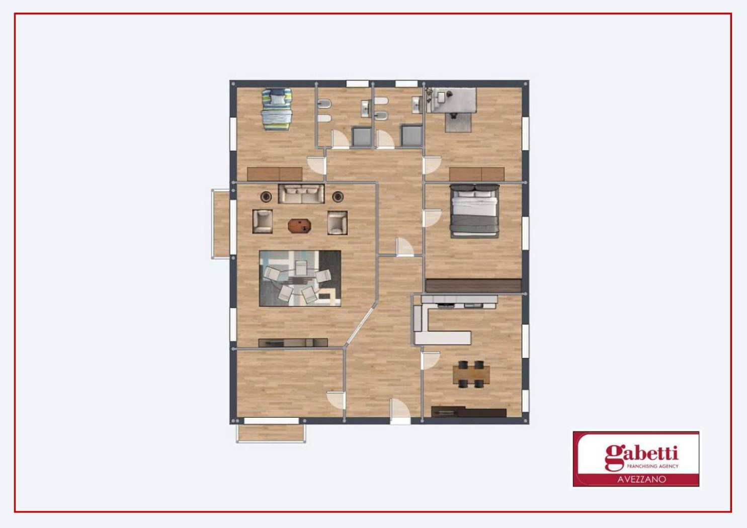 Appartamento via Monte Velino 15, Centro, Avezzano