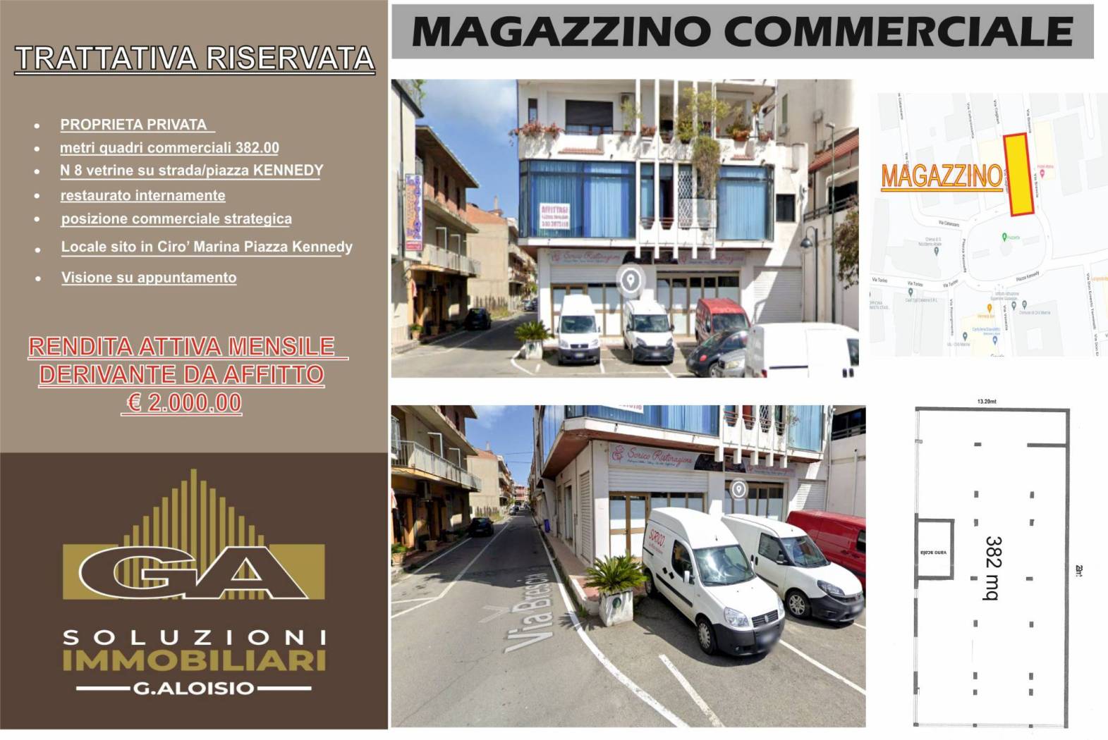 Locale commerciale in Vendita