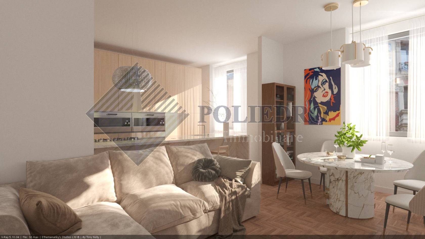 Trilocale via Stresa, Maggiolina, Milano