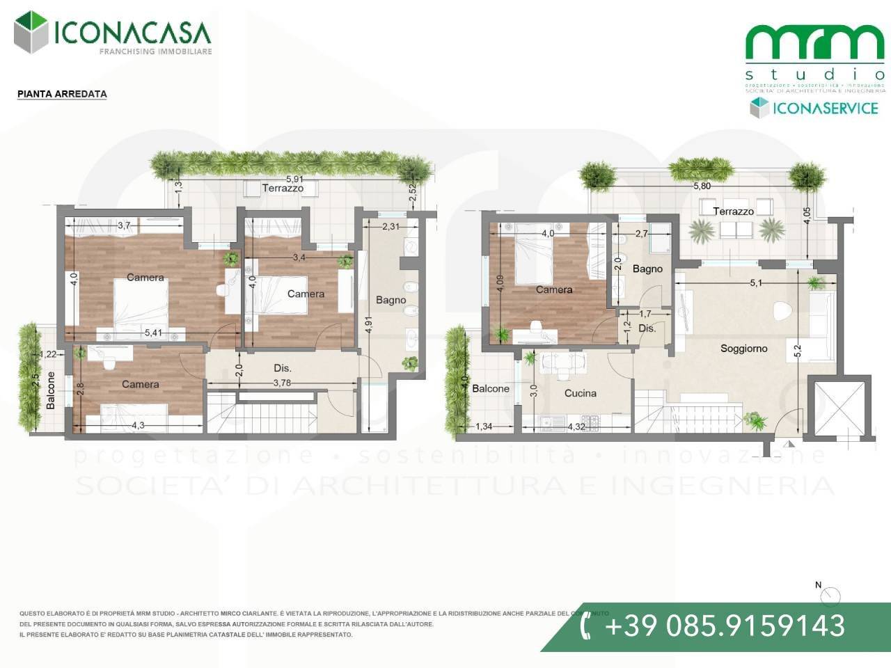 Appartamento via Nazionale Adriatica Nord 89, Viale Bovio - Piazza Duca degli Abruzzi, Pescara