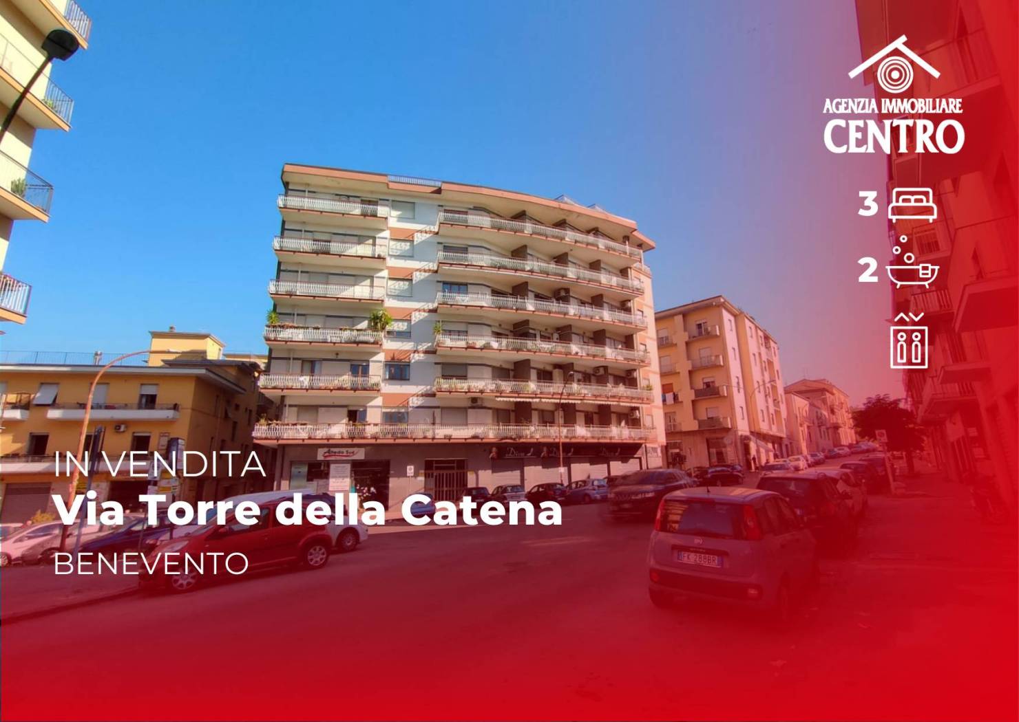 Quadrilocale via Torre della Catena, Centro, Benevento