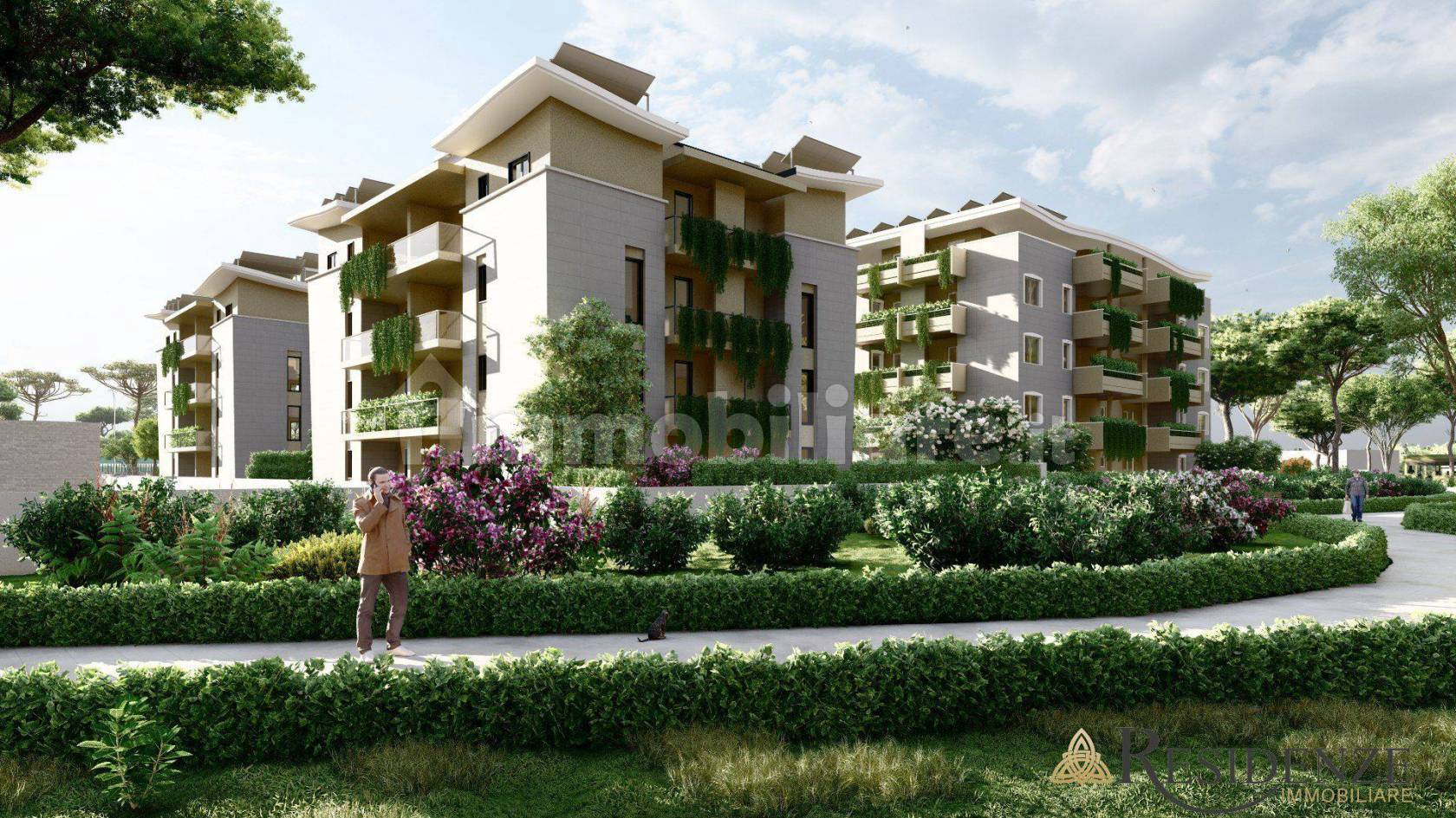 Bilocale via Alberto Franchetti, Infernetto, Roma