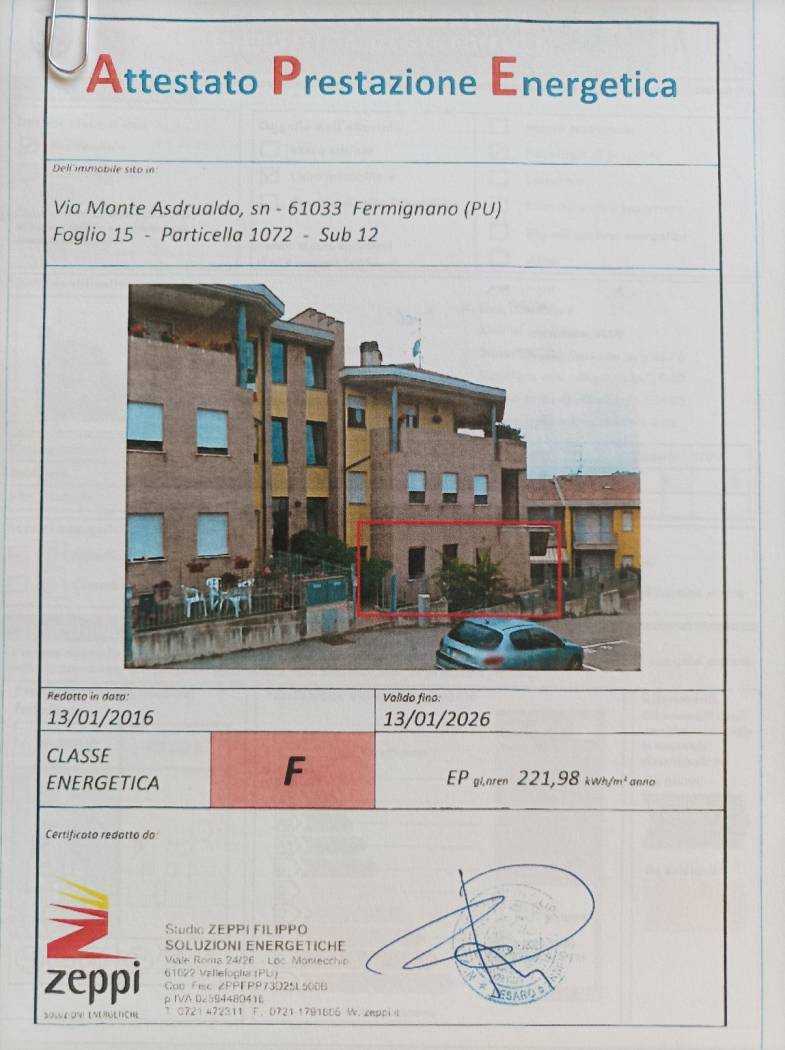 Quadrilocale via San Gregorio 2, Centro, Fermignano