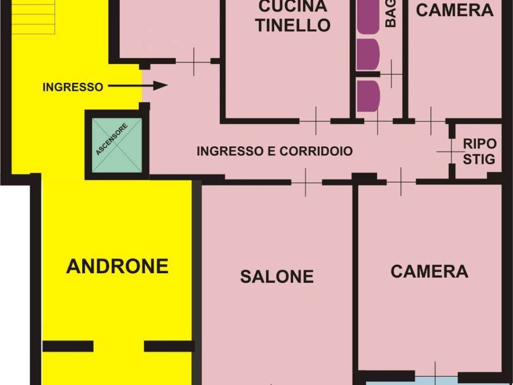 Vendita Appartamento in via Vito Cesare.... Molfetta. Buono stato ...