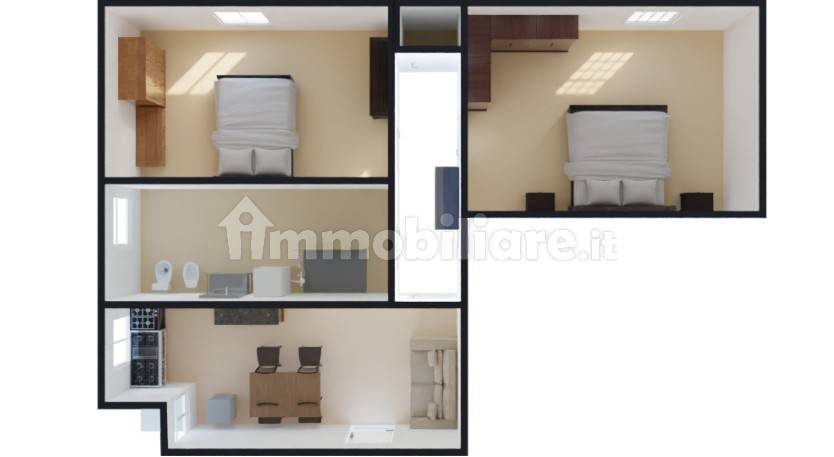 Trilocale via San Giorgio 171, Villanterio