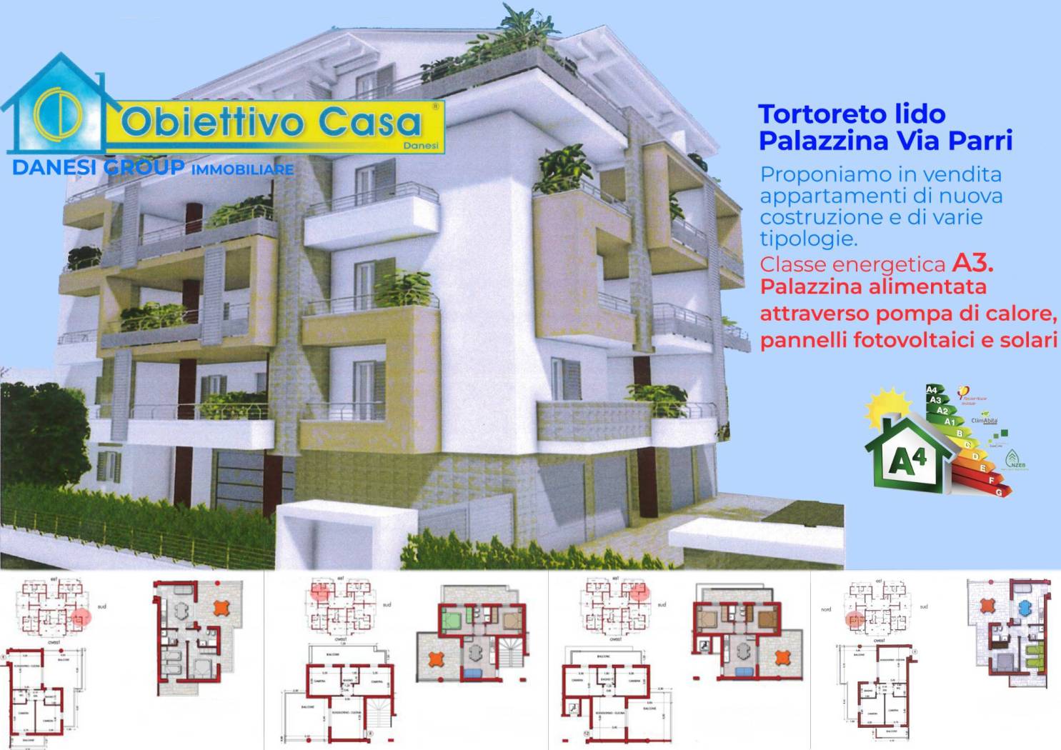 Trilocale via Ferruccio Parri, Tortoreto Lido, Tortoreto