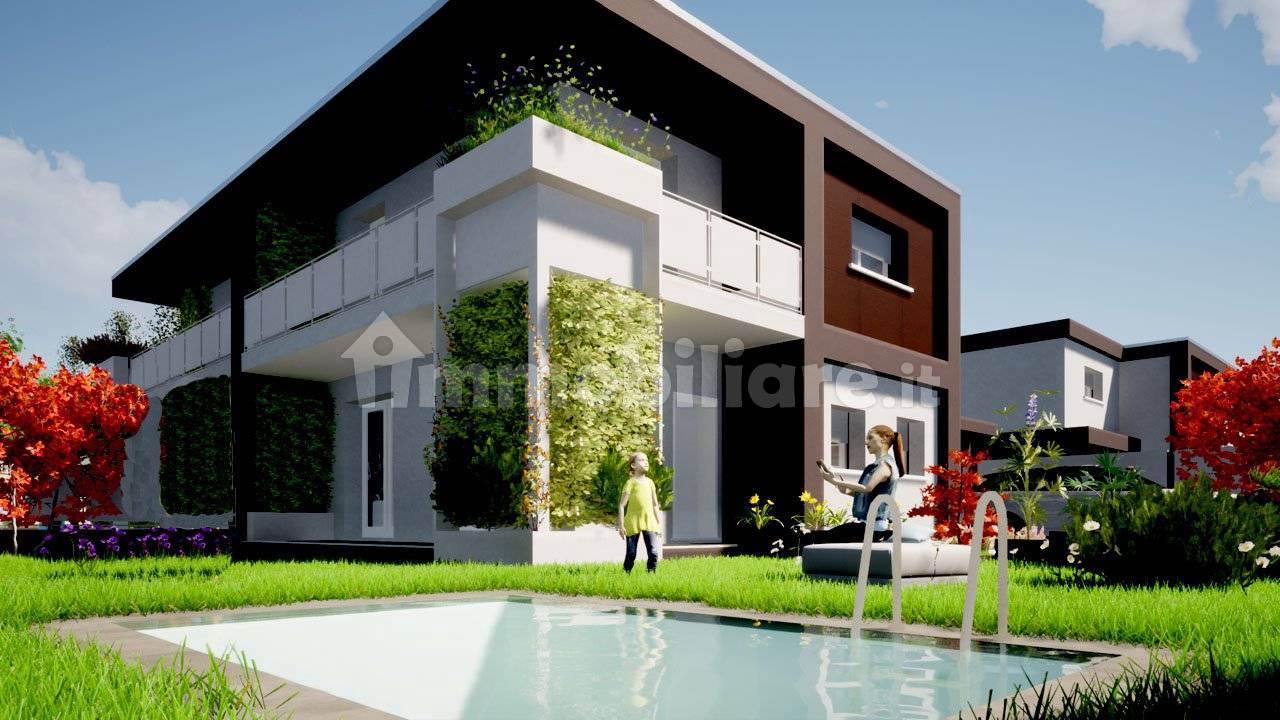 Villa bifamiliare via Luigi Einaudi, Centro, Caravaggio