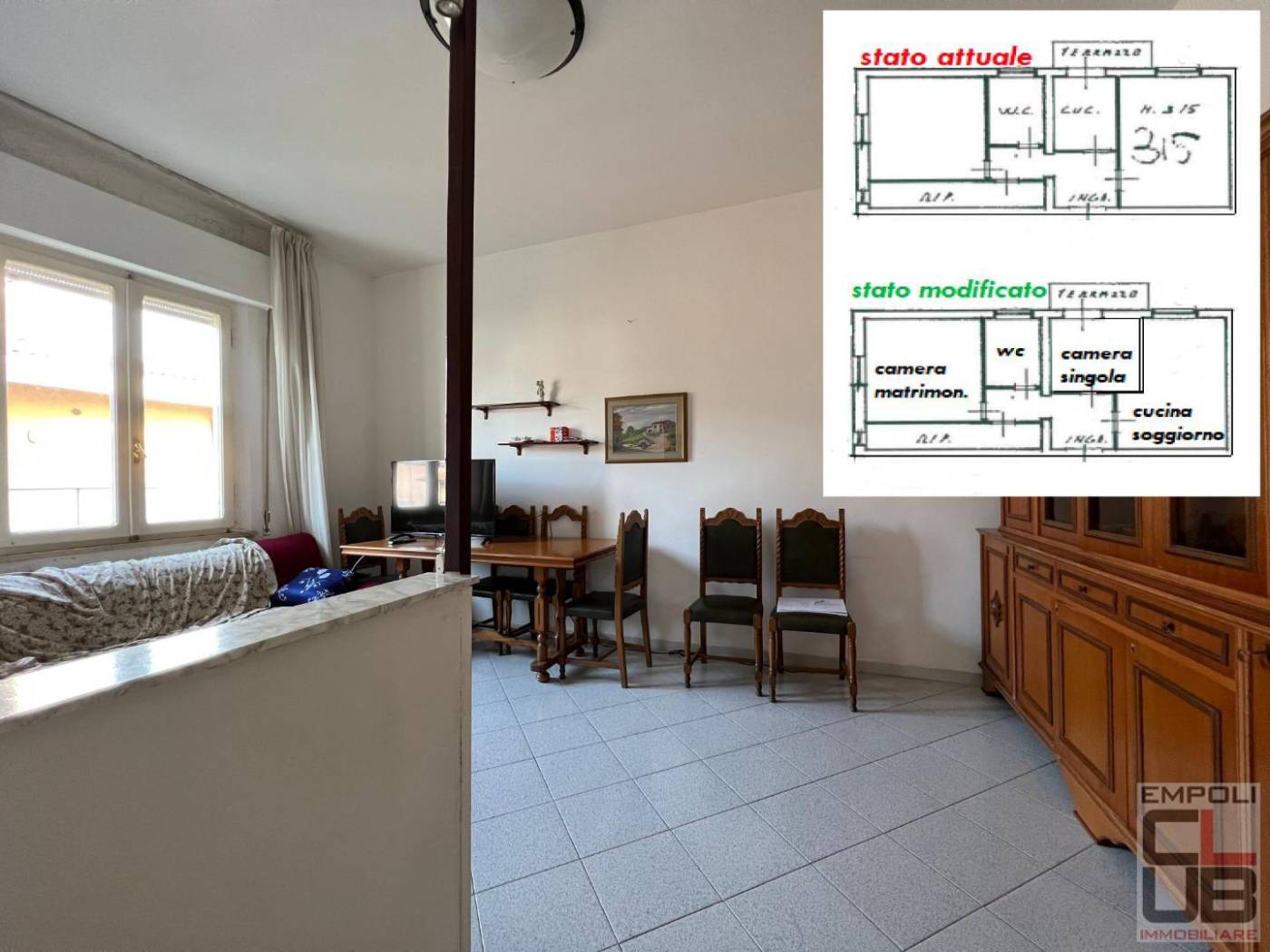 Trilocale via Francesca Sud, 62, Centro, Santa Croce sull'Arno