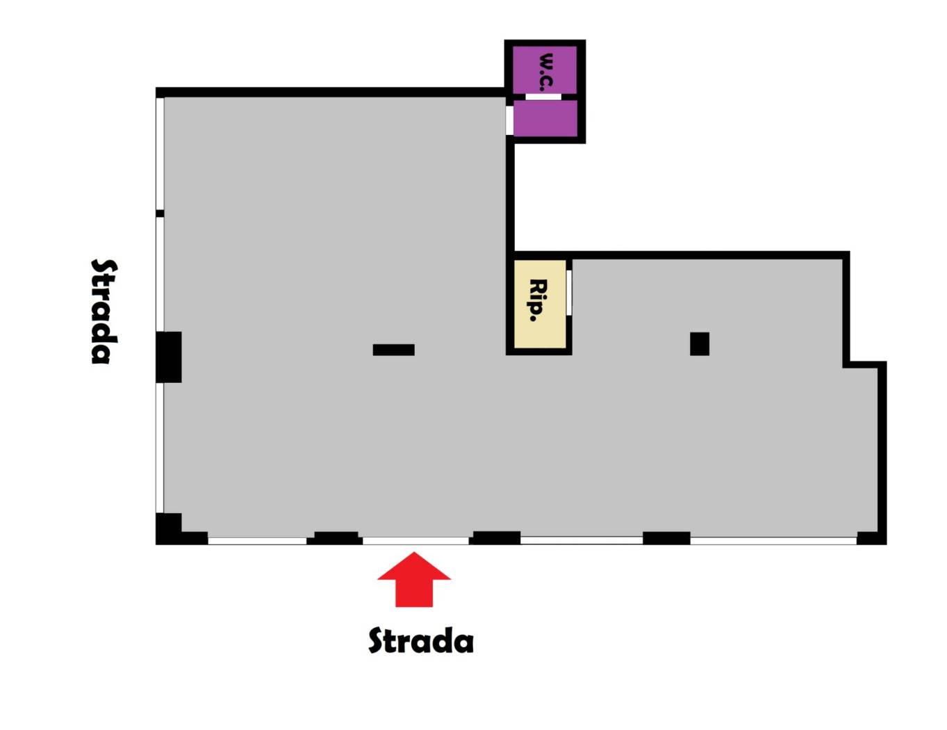 Locale commerciale in Vendita