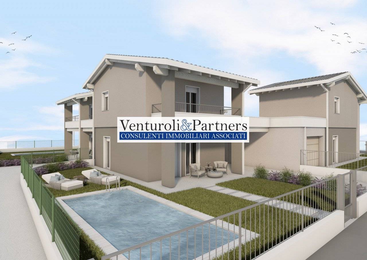 Villa unifamiliare via Parolino, Lonato, Lonato del Garda