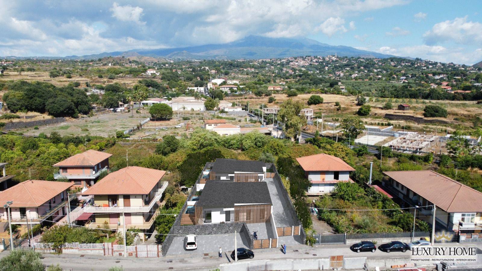 Villa bifamiliare via Alessandria, San Giovanni la Punta