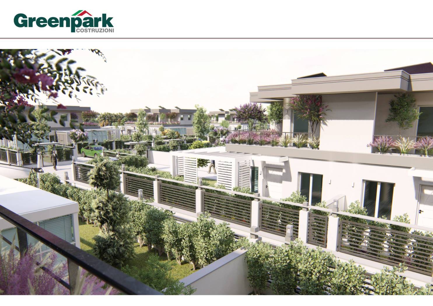 Villa plurifamiliare via Eugenio Cecconi, Casal Palocco, Roma