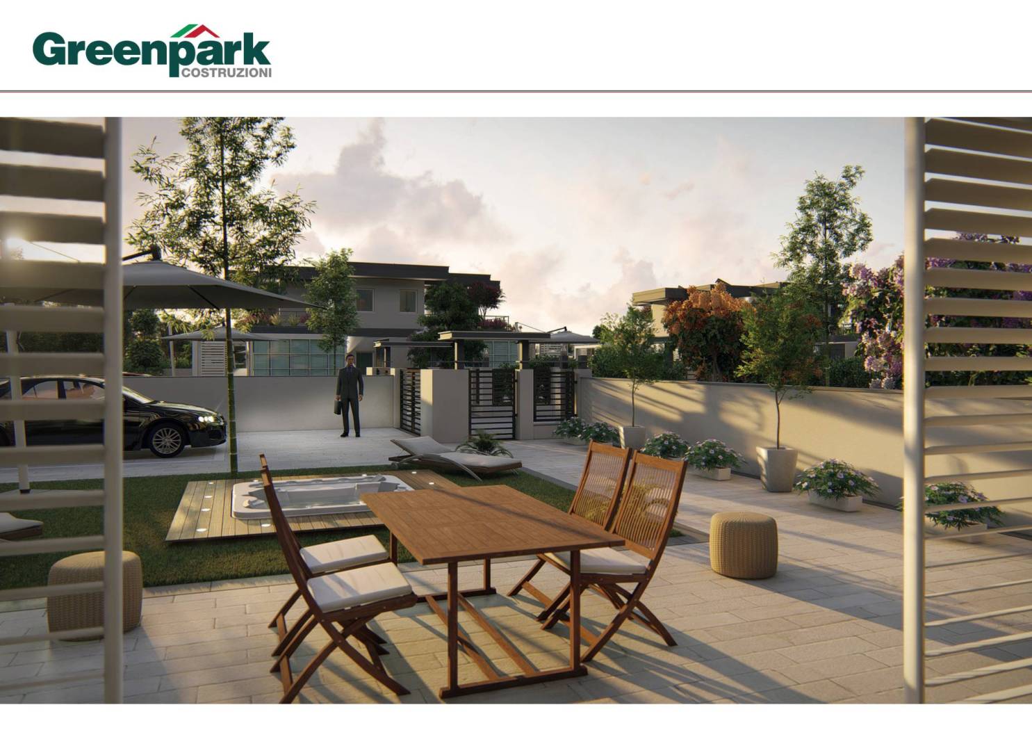 Villa plurifamiliare via Eugenio Cecconi, Casal Palocco, Roma