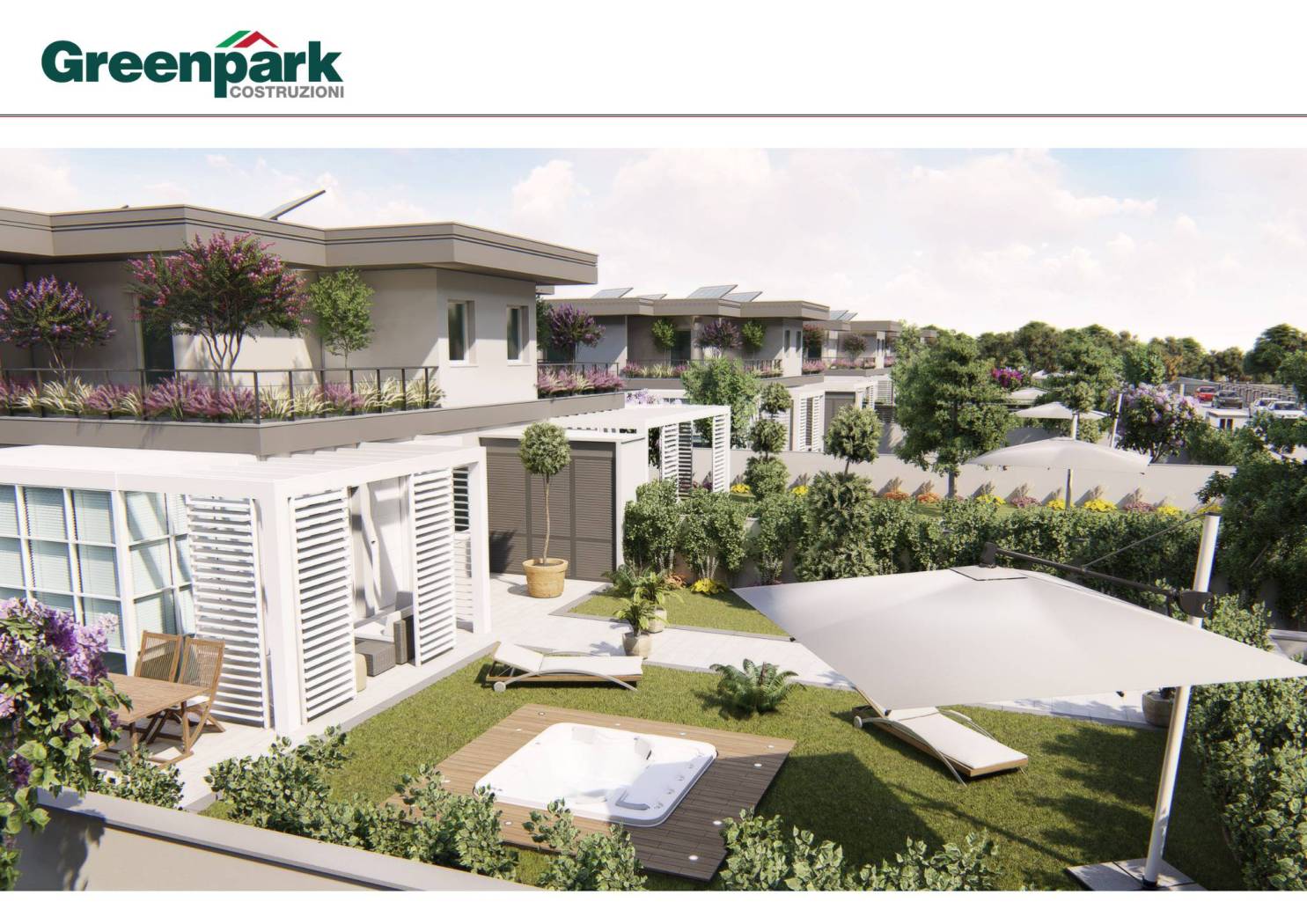 Villa plurifamiliare via Eugenio Cecconi, Casal Palocco, Roma