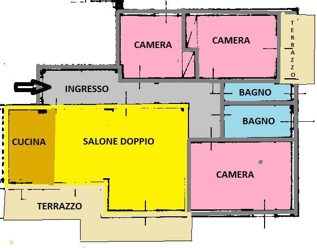 Appartamento via Gaetano Filangieri, Montegranaro - Loreto, Pesaro
